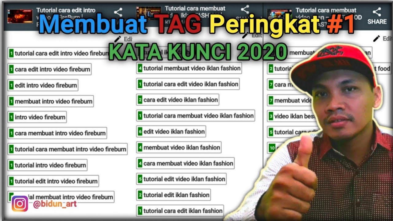 Tutorial cara edit tag youtube TubeBuddy - YouTube