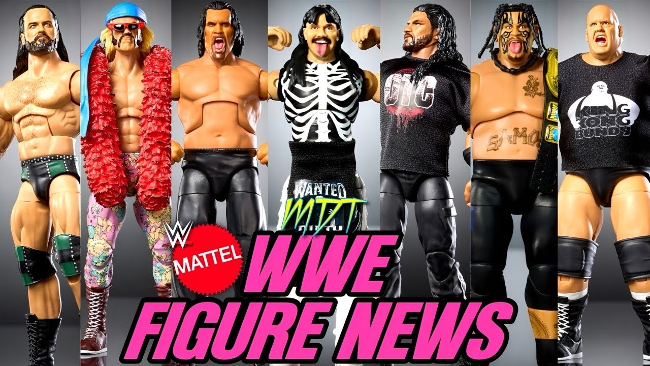 NEW 2026 WWE ULTIMATE & ELITE FIGURES REVEALED! NEW WWE MATTEL GALLERY ...