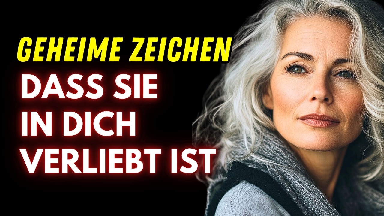 6 Zeichen, dass eine ältere Frau heimlich in Sie verliebt ist (JETZT ...