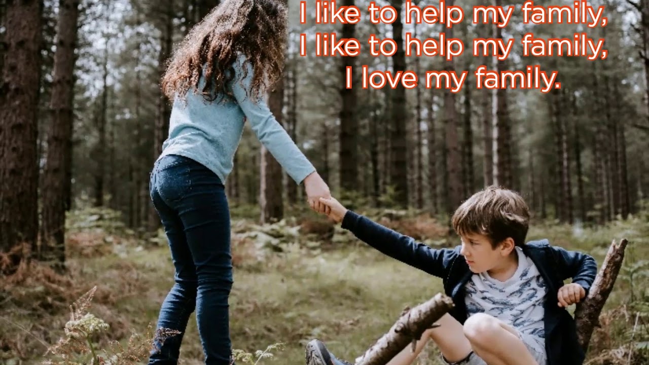 I like to help my family - YouTube
