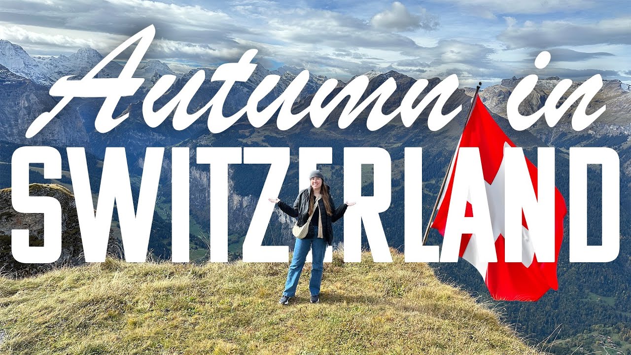 october in switzerland 🍁🇨🇭 zurich, lucerne, jungfrau, zermatt & more ...