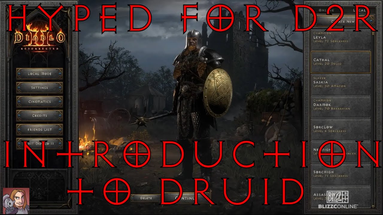 Hyped for D2R - Introduction to Druid - YouTube