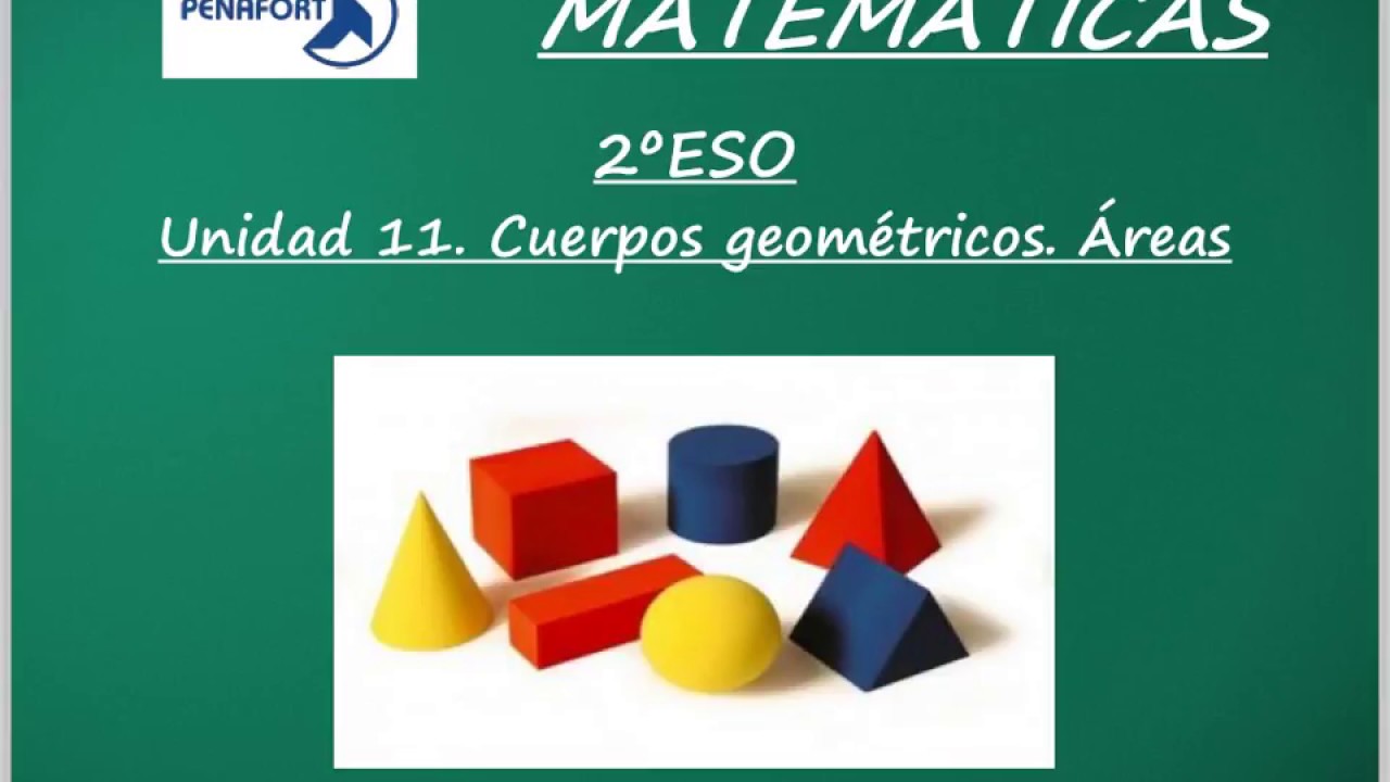 Matemáticas 2º ESO Unidad 11. Cuerpos geométricos. Áreas. Colegio ...