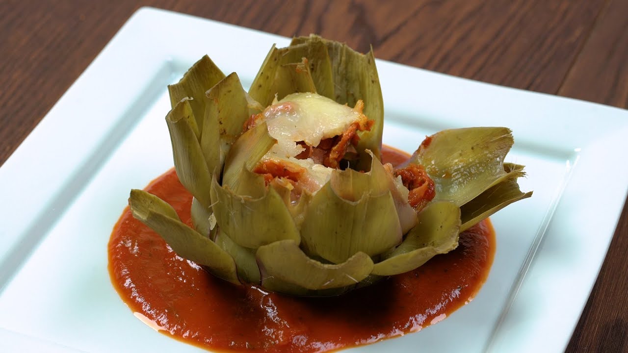 Receita de alcachofra recheada: é muito saborosa - YouTube