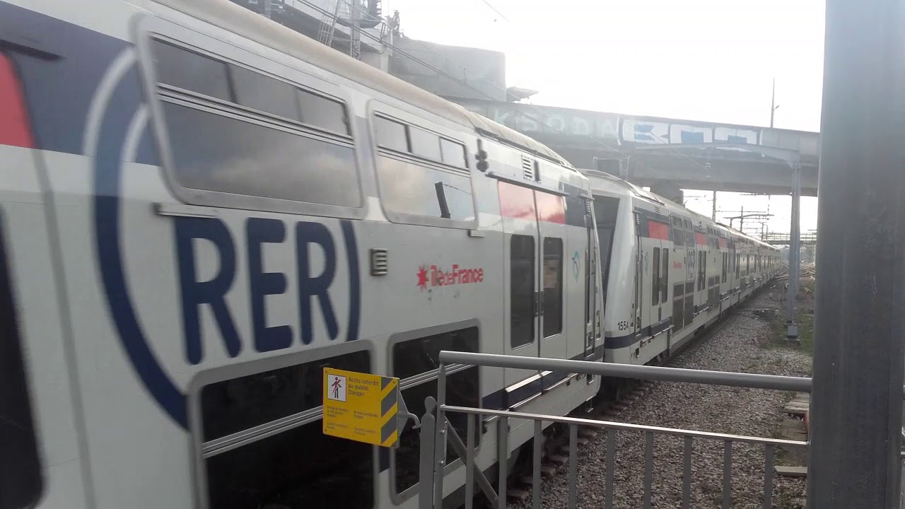 (PARIS) MI2N RER A - Nanterre Université (RATP) - YouTube