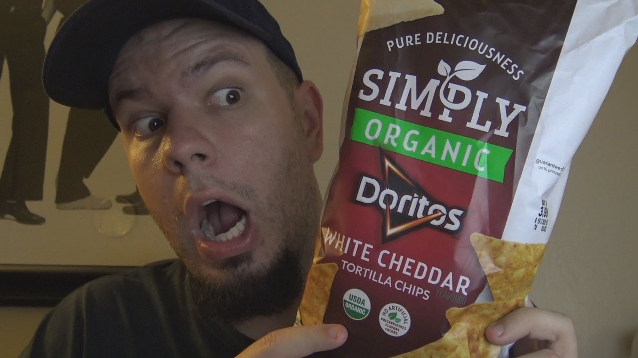 Doritos Simply Organic White Cheddar Review - YouTube