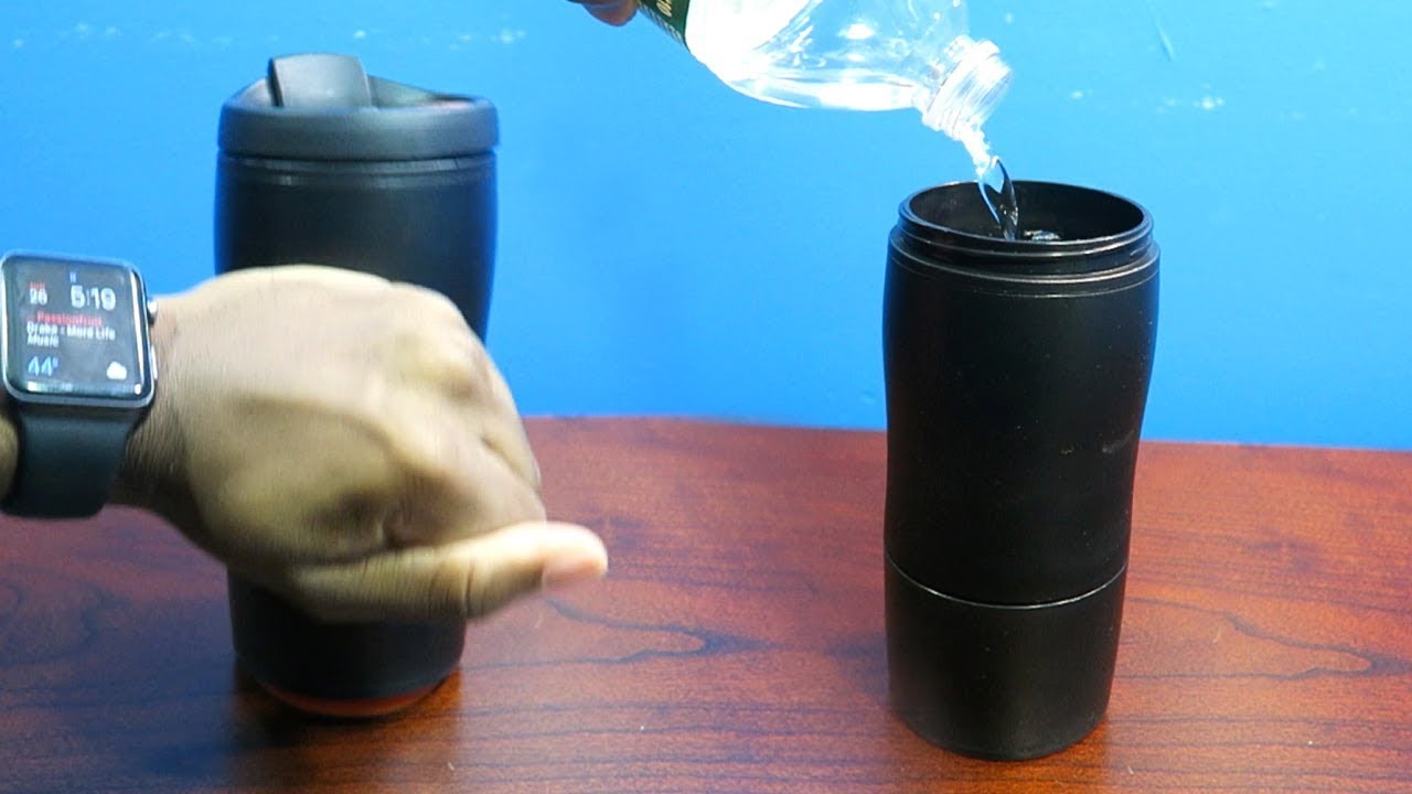 THE CUP YOU CAN'T SPILL! (THE UNSPILLABLE MUG) - YouTube