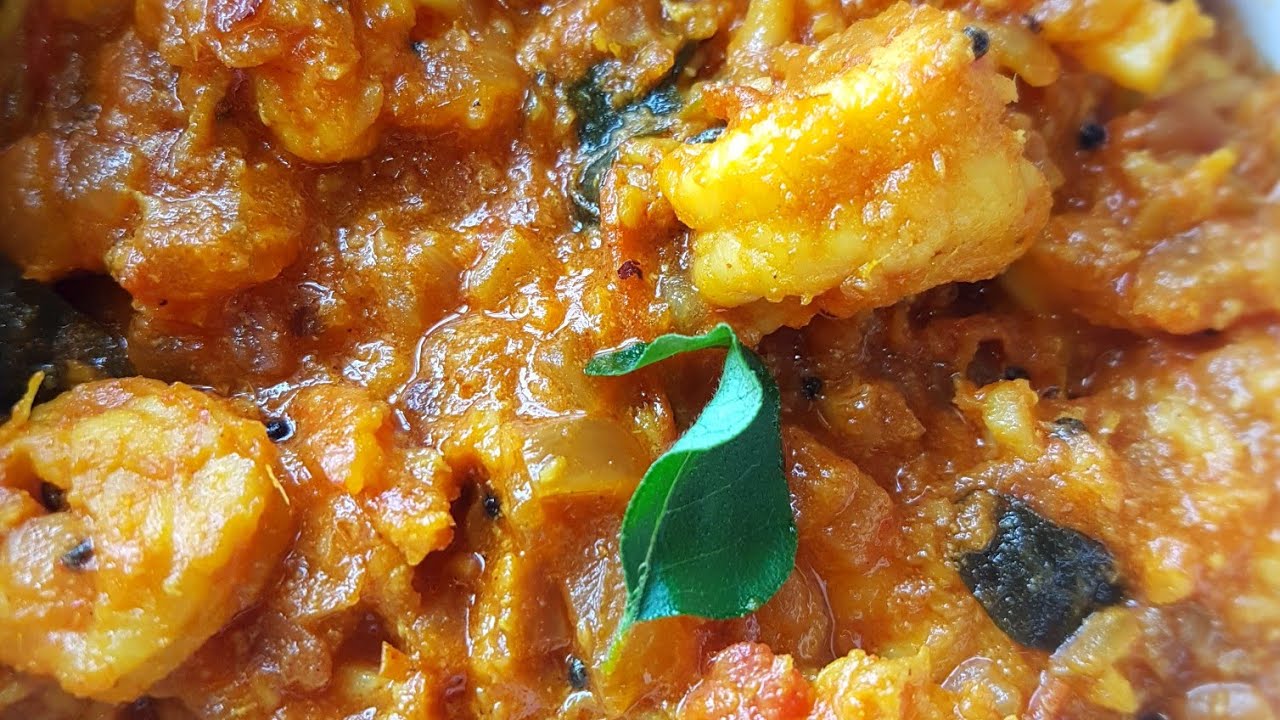 Easy and simple prawns recipe | Prawns Thokku Recipe | இரால் தொக்கு ...