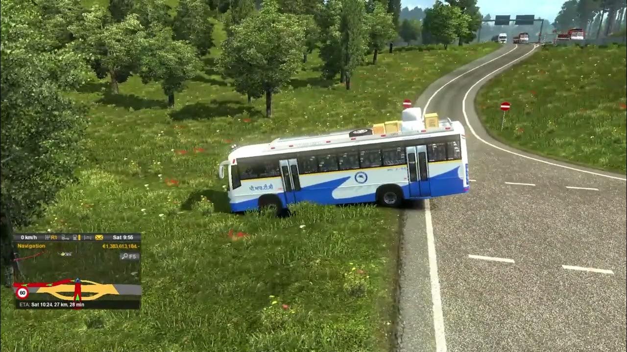 PRTC Bus Hits Everyone || Ets2 Gameplay @pbmortalgaming - YouTube