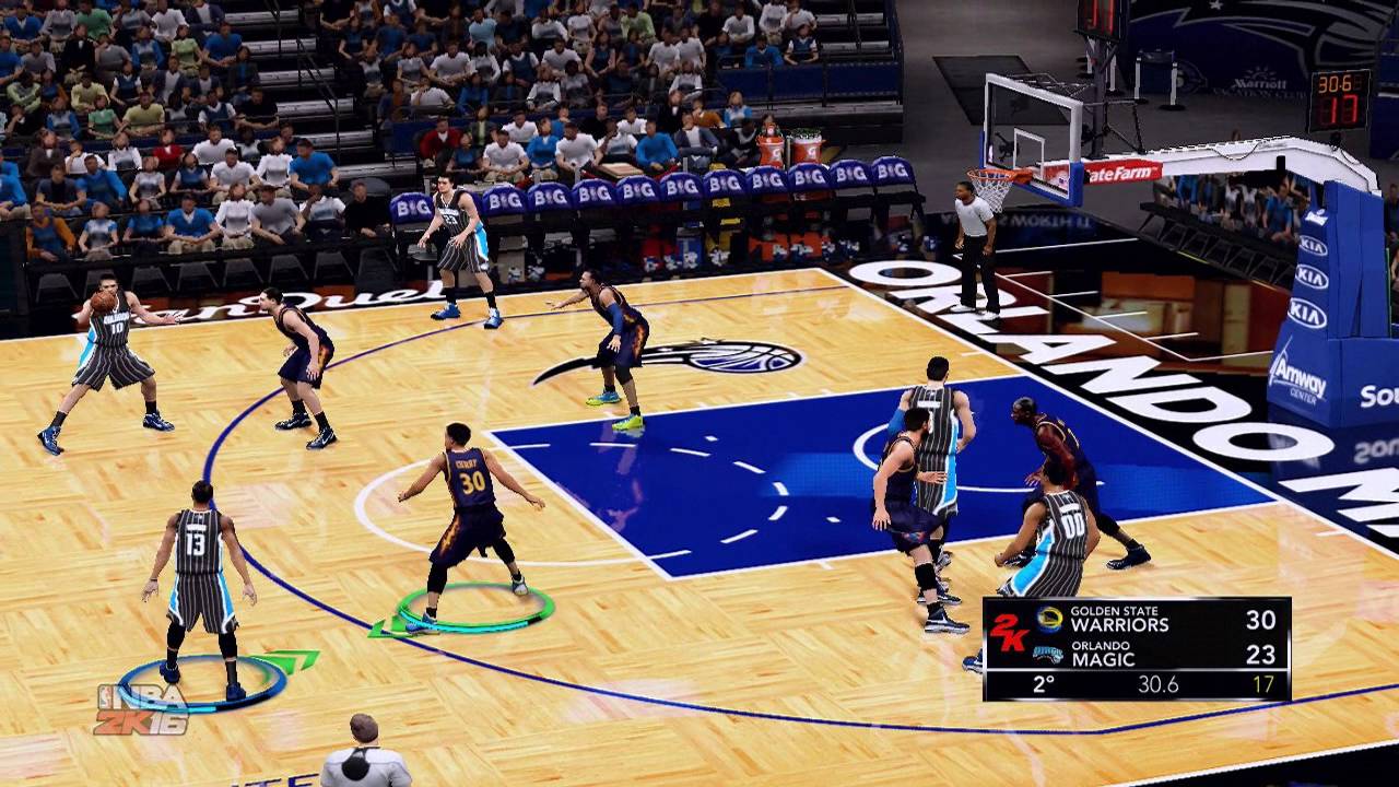 NBA 2K16 [PC Gameplay] Golden State Warriors VS Orlando Magic - YouTube