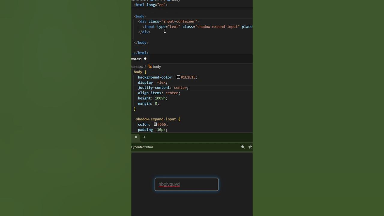 Inputfield#05 #views #coding #learnhtml5andcss3 - YouTube