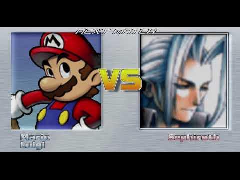 Mugen Battle Mario & Luigi VS Sephiroth - YouTube