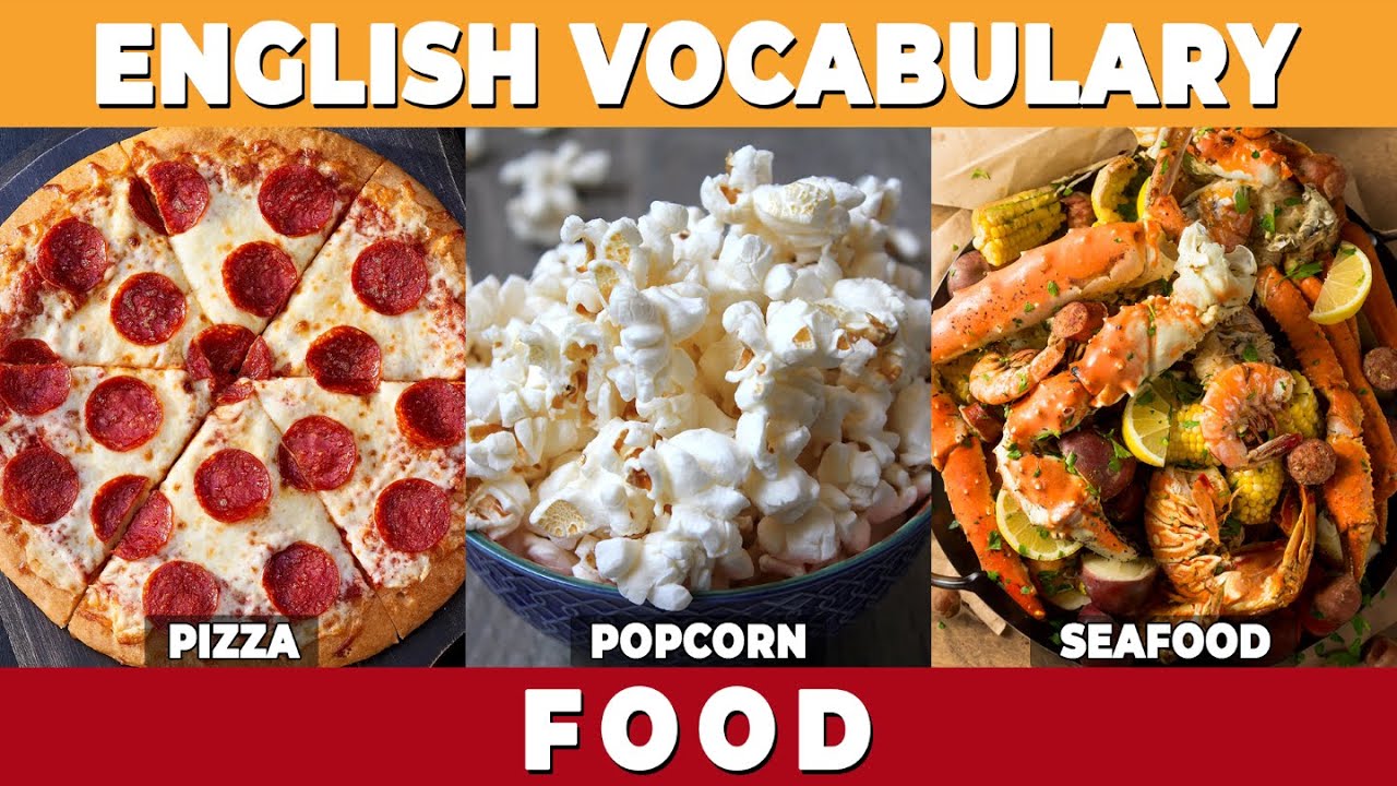 Fun Food Vocabulary: Easy English Words for Language Learners - YouTube