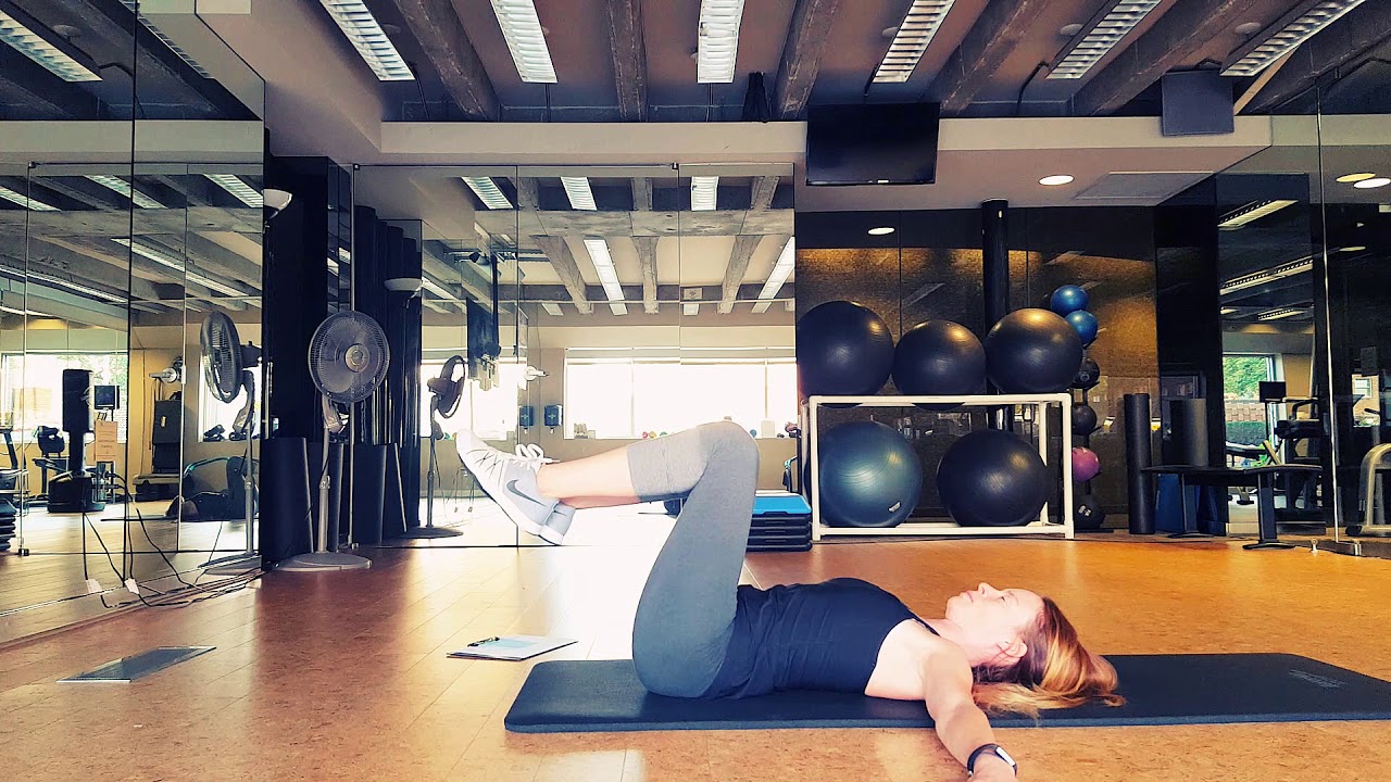 Lying Oblique Twists Bent Knee Bodyweight Mai Trainer Youtube