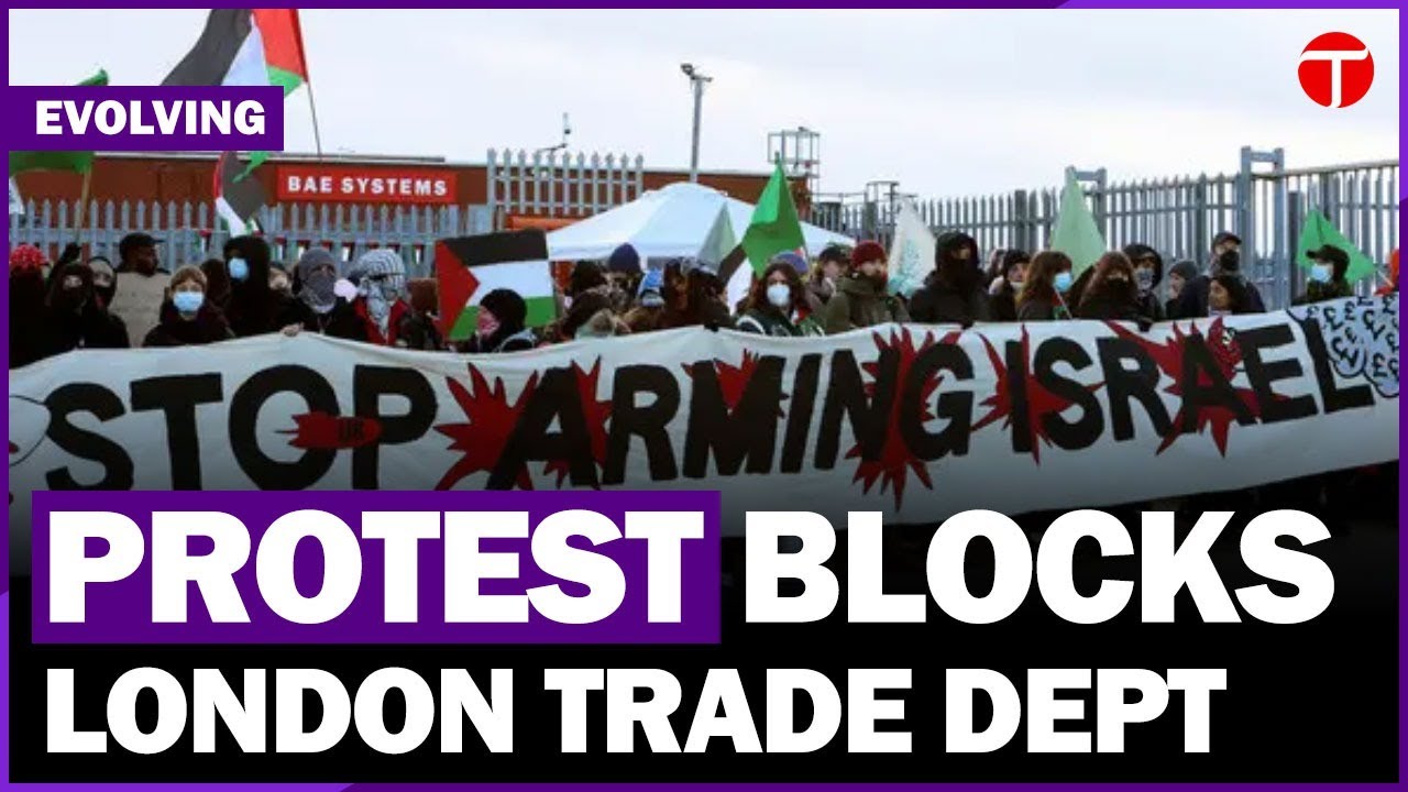 Pro-Palestinian Protesters Demand UK Arms Embargo on Israel | Latest ...