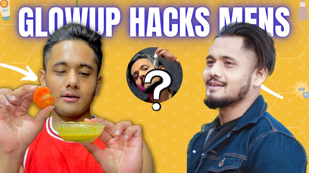 GLOW UP HACKS लड़को के लिए | Looksmaxxing | 8 GLOW UP Hacks To Level Up ...