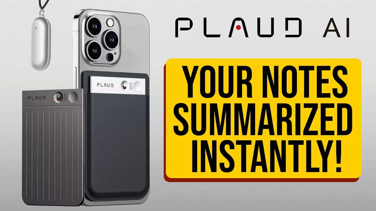 Revolutionize Note Taking with PLAUD AI! - Note & NotePin Review! - YouTube