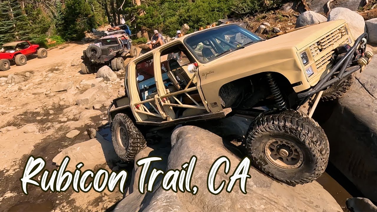 Full Size Rigs Invade Rubicon Trail | Full Size Invasion 2024 - YouTube