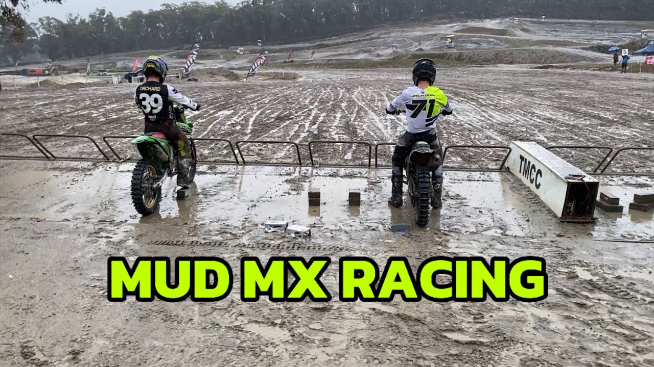 TRARALGON GIPPY MX MUD RACING - YouTube