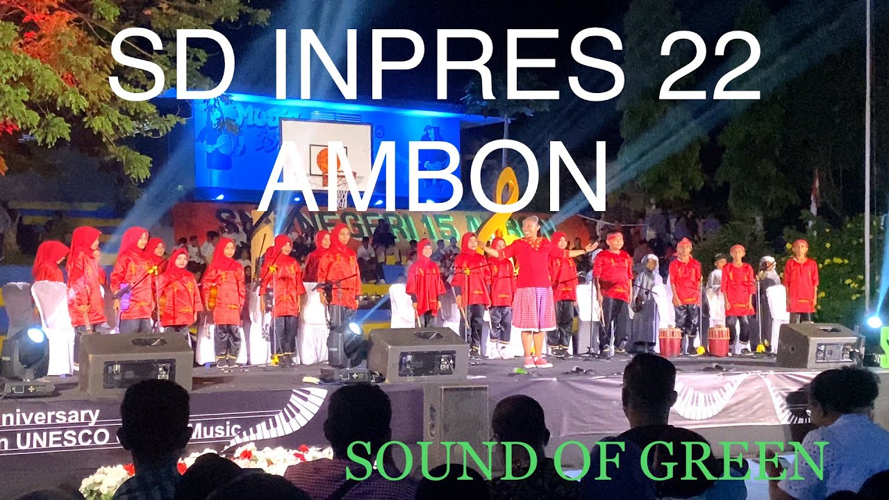 ANNIVERSARY 4th UNESCO - PENAMPILAN SD INPRES 22 AMBON - YouTube