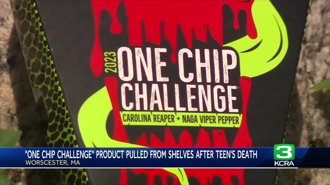 'One Chip Challenge' product recalled after teen's death - YouTube