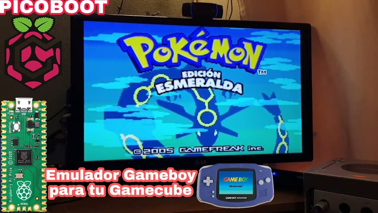Gameboy para Tu GAMECUBE con PICOBOOT - YouTube