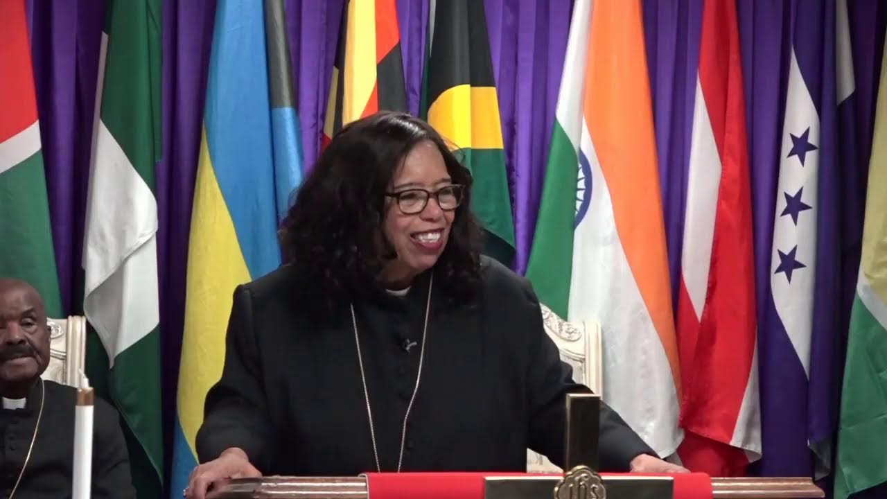 Apostle Angela Rucker preaching "That's Why We Celebrate" - YouTube