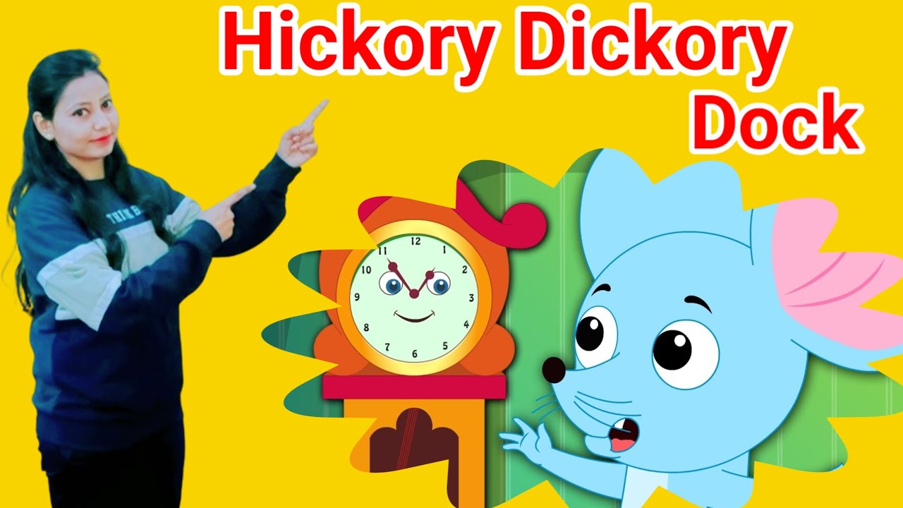 Hickory Dickory Dock with Lyrics and Actions |Sing and Dance Along|Nursery Rhyme| Coco toons ...