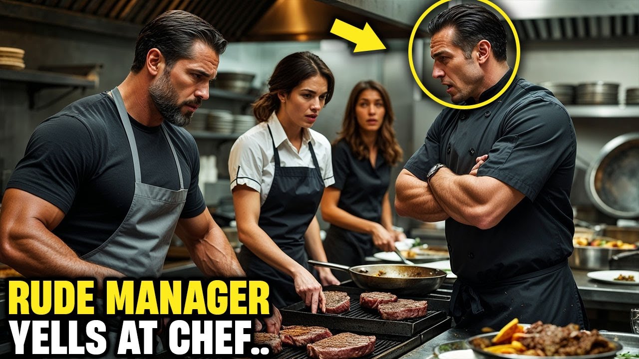 Rude Manager Yells At A Busy Night Chef, Unaware The Undercover CEO Is ...