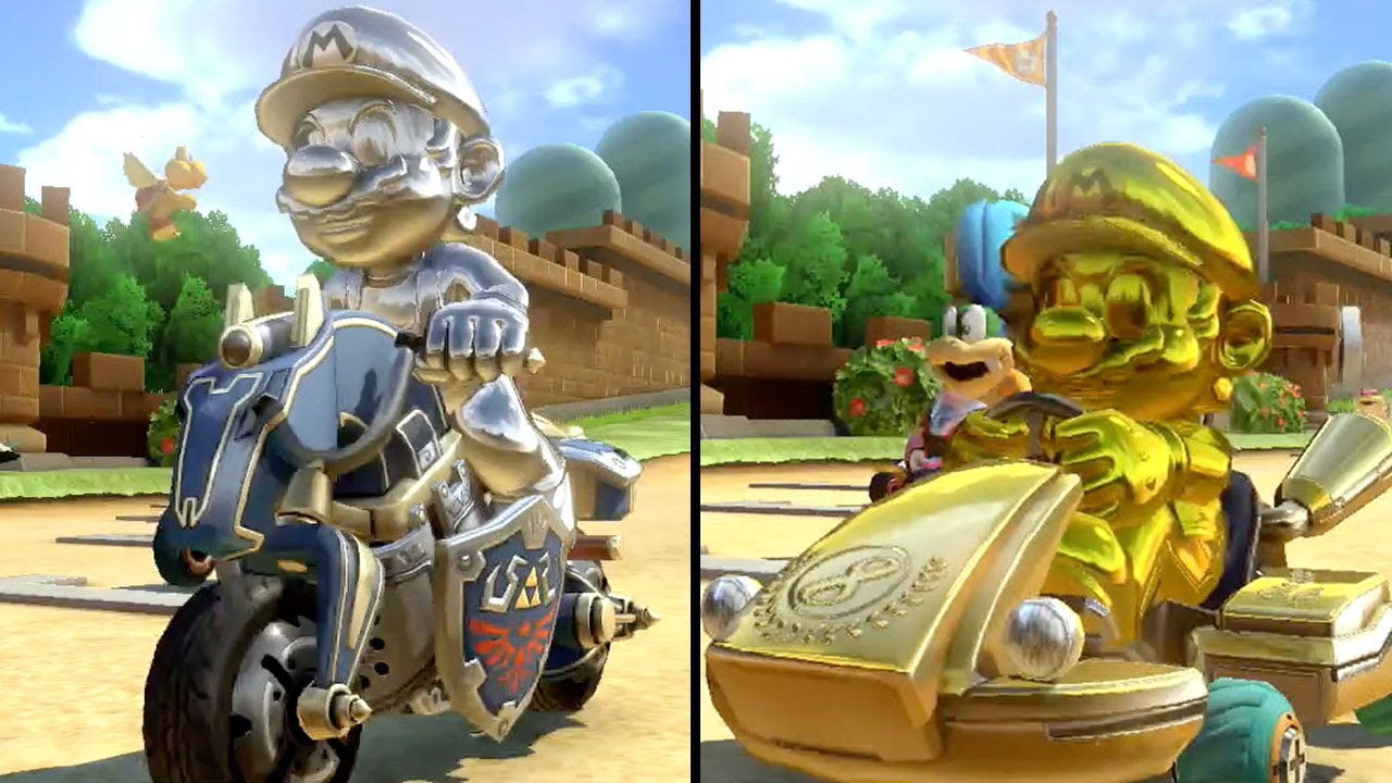 Gold Metal Mario