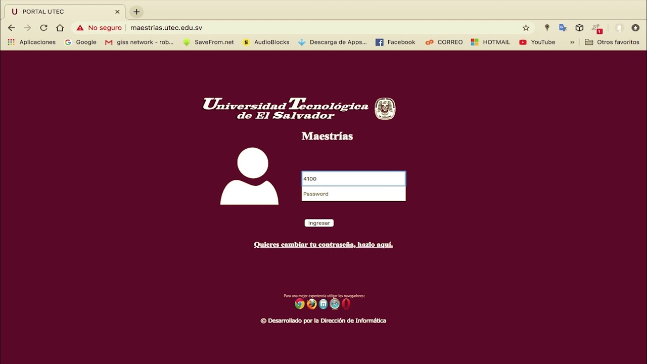Biblioteca Virtual UTEC - Maestria - YouTube