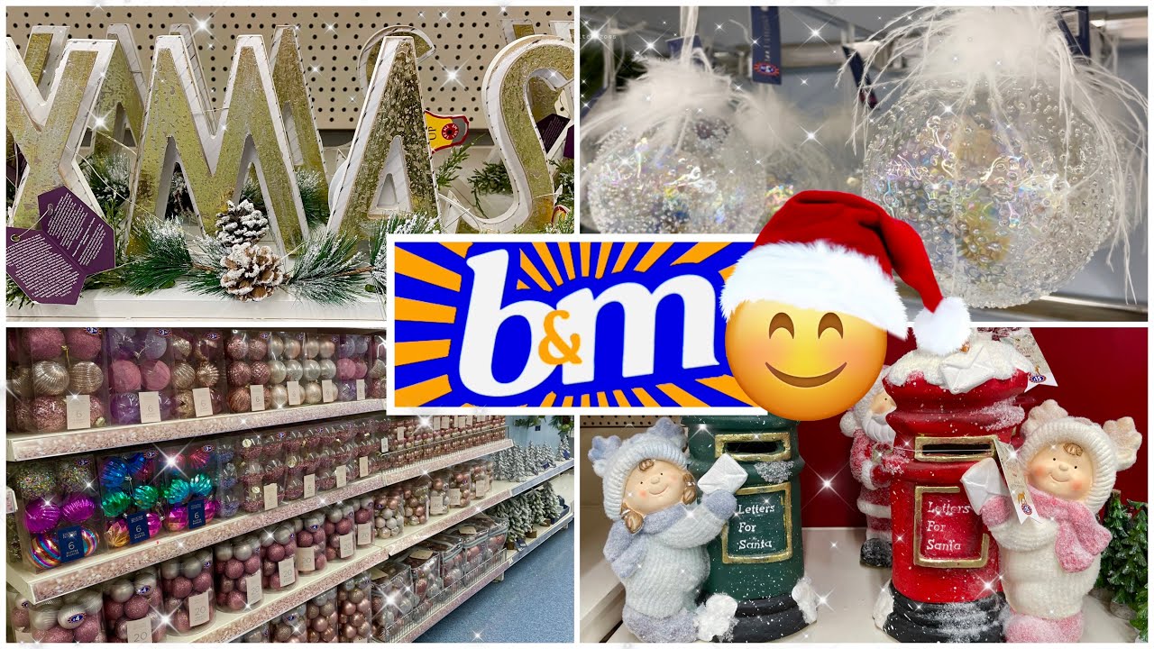 WHAT'S NEW IN B&M #CHRISTMAS2021‼️ COME SHOPPING WITH ME AT B&M | B&M ...