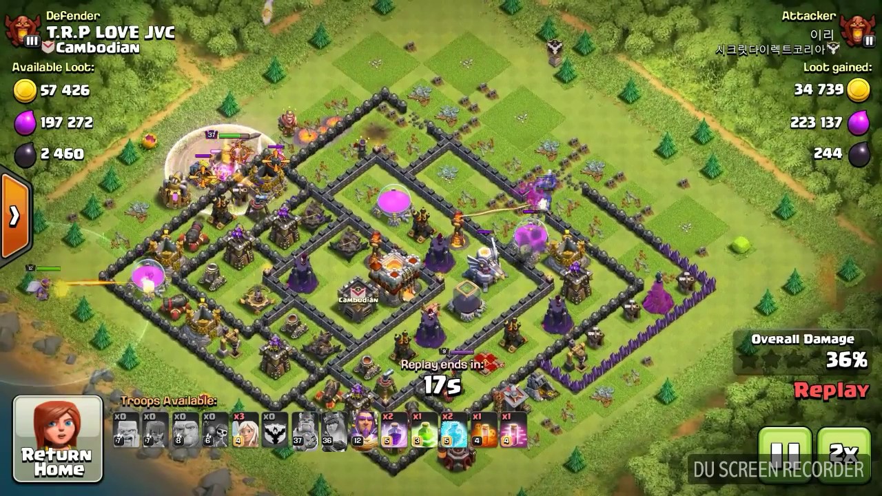 COC Attacks and Defense - YouTube