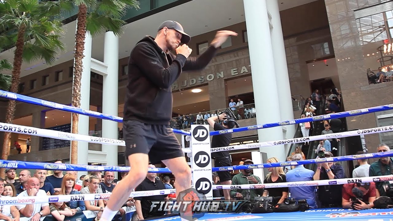 CALLUM SMITH DISPLAYS CRISP FOOTWORK DURING NYC OPEN WORKOUT - JOSHUA ...