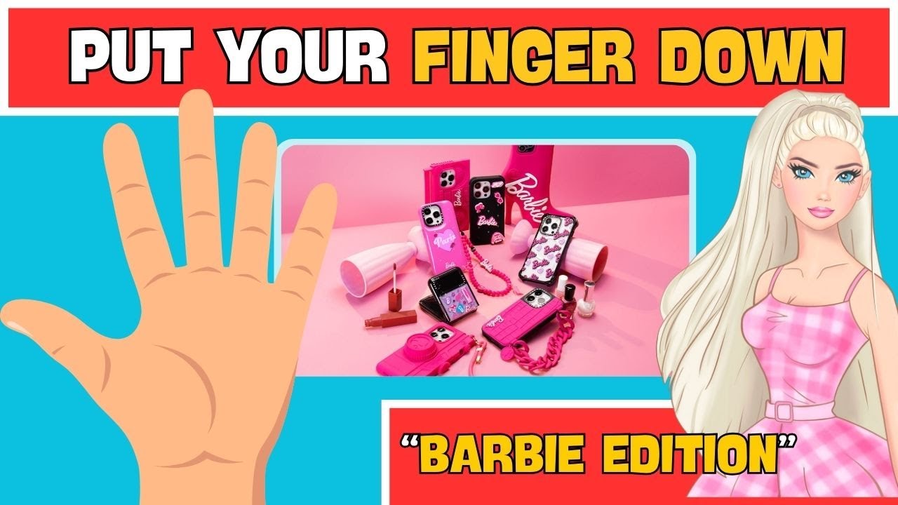 Put A Finger Down Barbie Edition 👱🏻‍♀️🛼💖 - YouTube