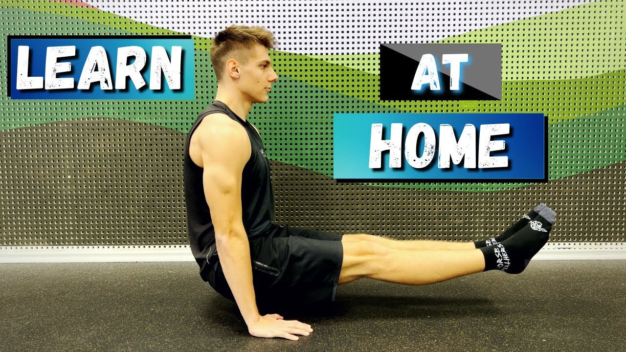 HOW TO DO L-SIT (From zero to L-sit / Step-by-step) - YouTube