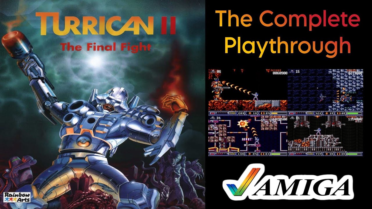 Turrican 2: The Final Fight (Amiga) Full Game + Remastered Soundtrack ...