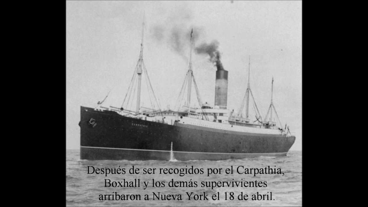 100 años del Titanic, Oficiales: Joseph Groves Boxhall - YouTube