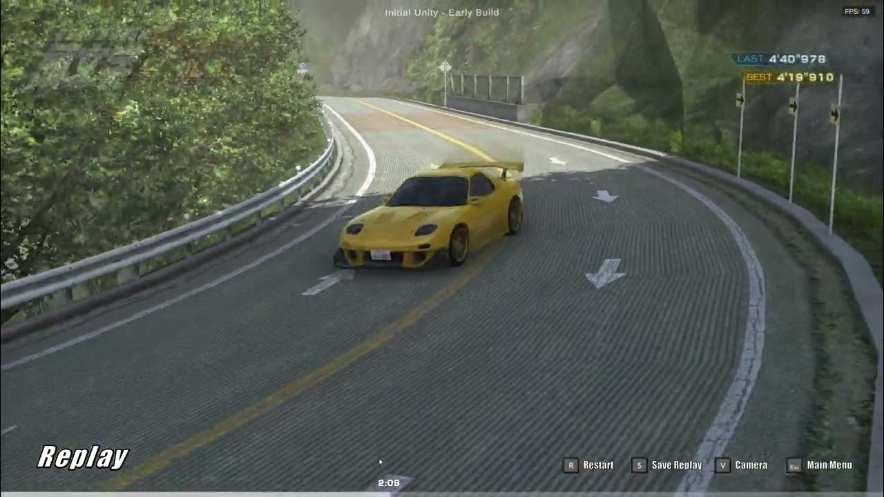 Initial D Unity I Flip Car???!!! | Free Game - YouTube