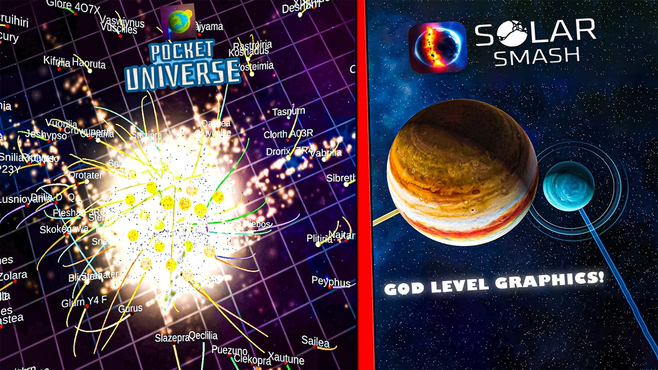 JUPITER vs NEPTUNE Which Mobile Space Simulator Reigns Supreme? - YouTube