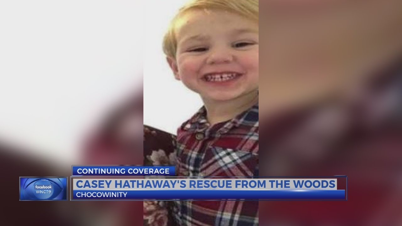 Casey Hathaway's rescue from the woods - YouTube