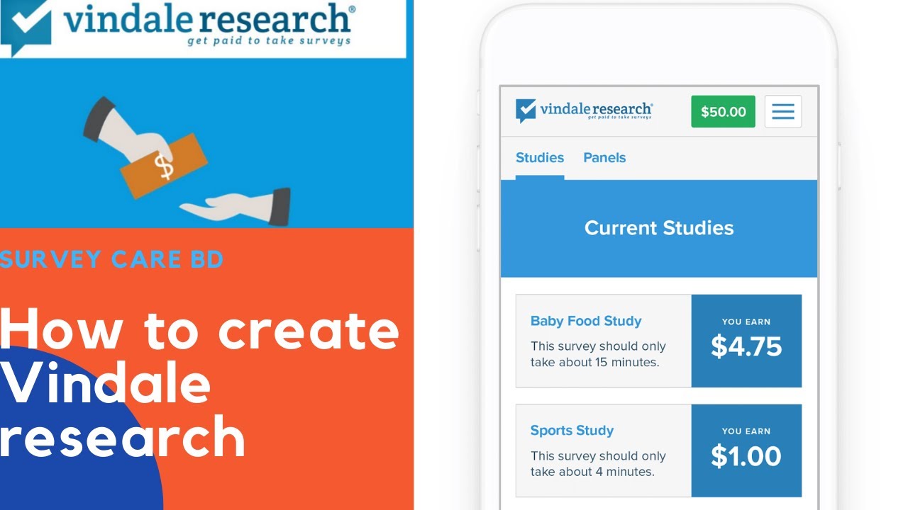 How to create Vindale Research || Survey Care BD - YouTube