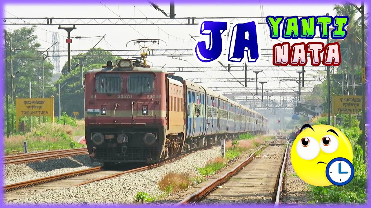 Coming Back Soon 😍 LHB Kanyakumari - Pune Jayanti Janata Express - YouTube