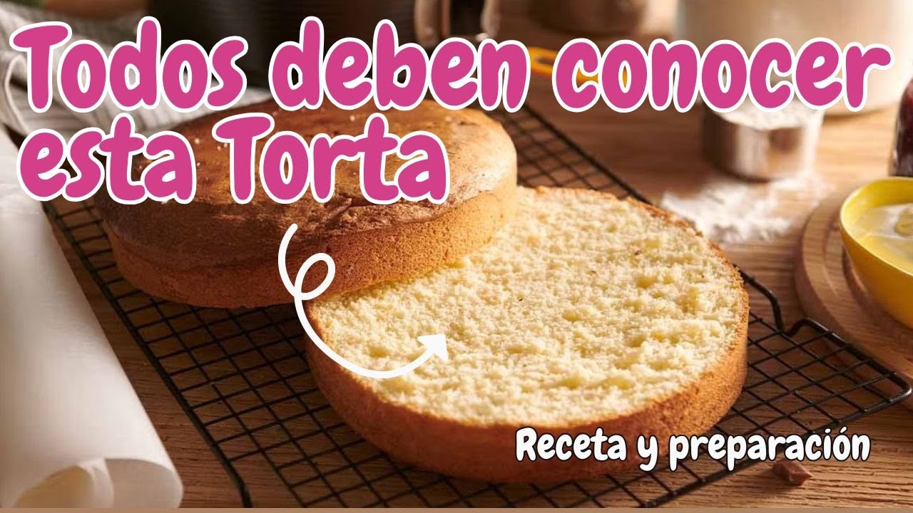 Bizcocho Genovés: La Base Perfecta para Postres Irresistibles - YouTube