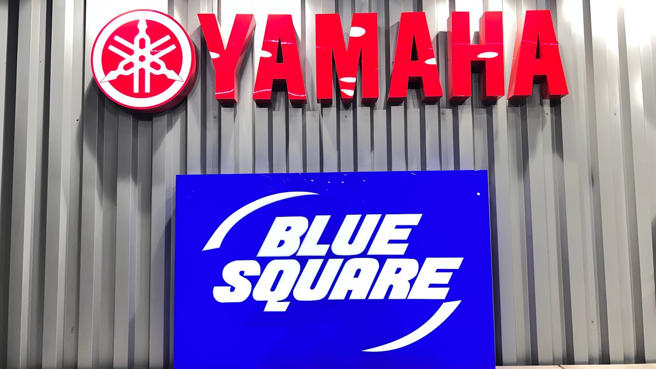 First Yamaha Blue Square Showroom Of Patna - YouTube