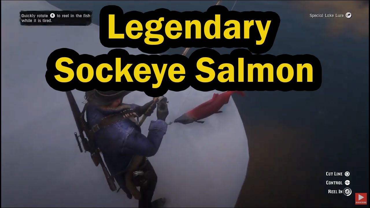 Red Dead Redemption 2: Legendary Sockeye Salmon Location - YouTube