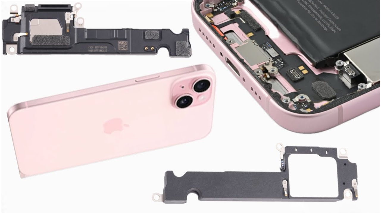 iPhone 15 Plus Speaker Replacement - YouTube