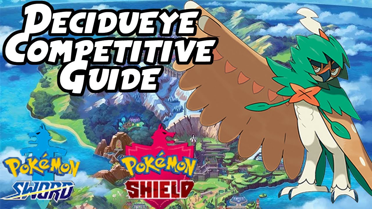 Decidueye VGC & Singles Competitive Guide | Pokemon Sword and Shield ...