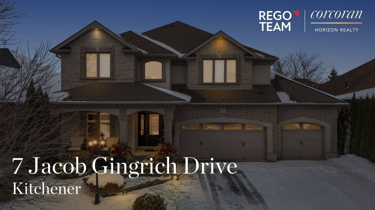 7 Jacob Gingrich Drive, Kitchener - YouTube