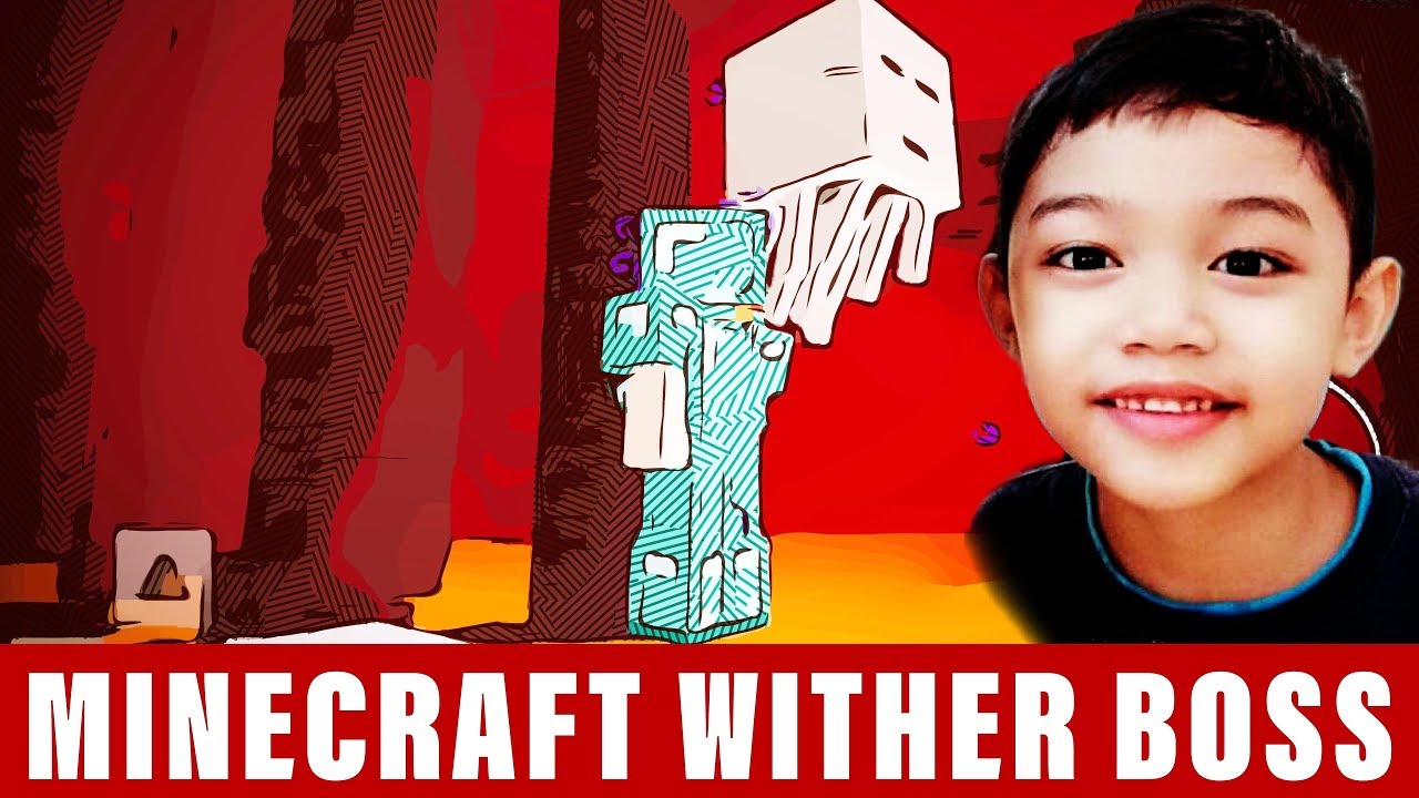 Minecraft Summon The Wither Boss Fight in a Battle Arena - YouTube